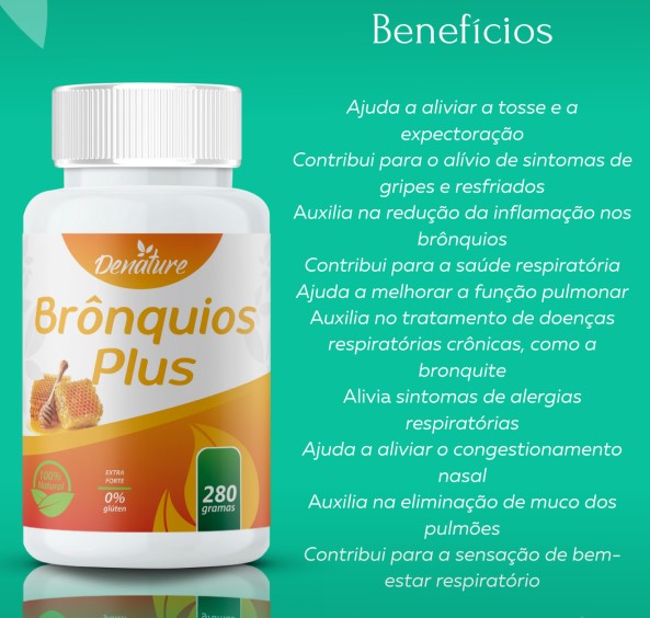 Bronquios Plus 280g - Guerreiros da Luz