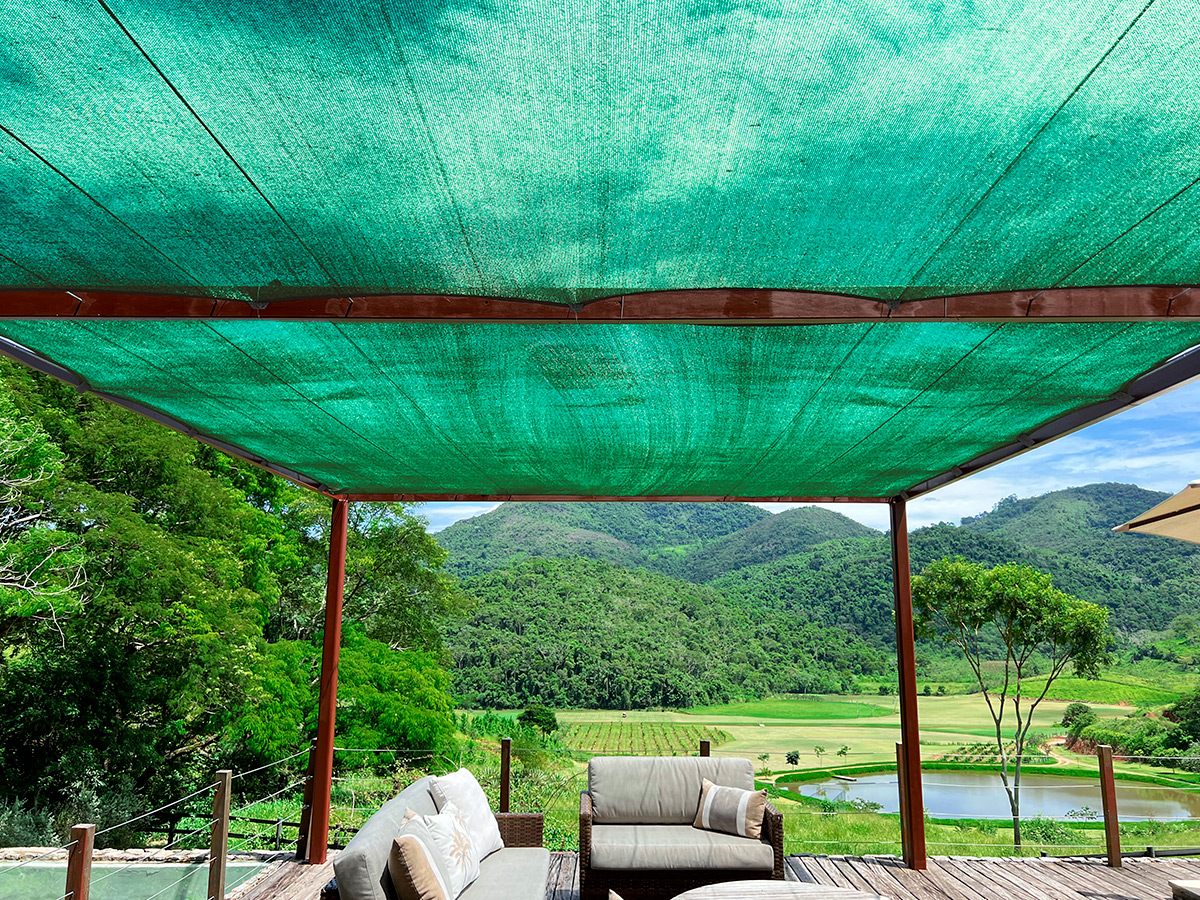 Tela Shade Pergolado Verde 80% 4x5 - Telas de Sombreamento - Toldo ...