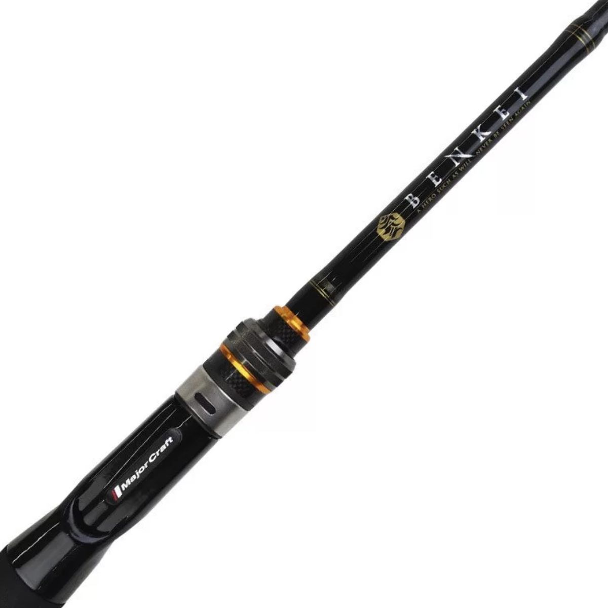 Vara Major Craft BENKEI BIC 6'0"MH 12-20lbs (4 Partes) - Pró Pesca