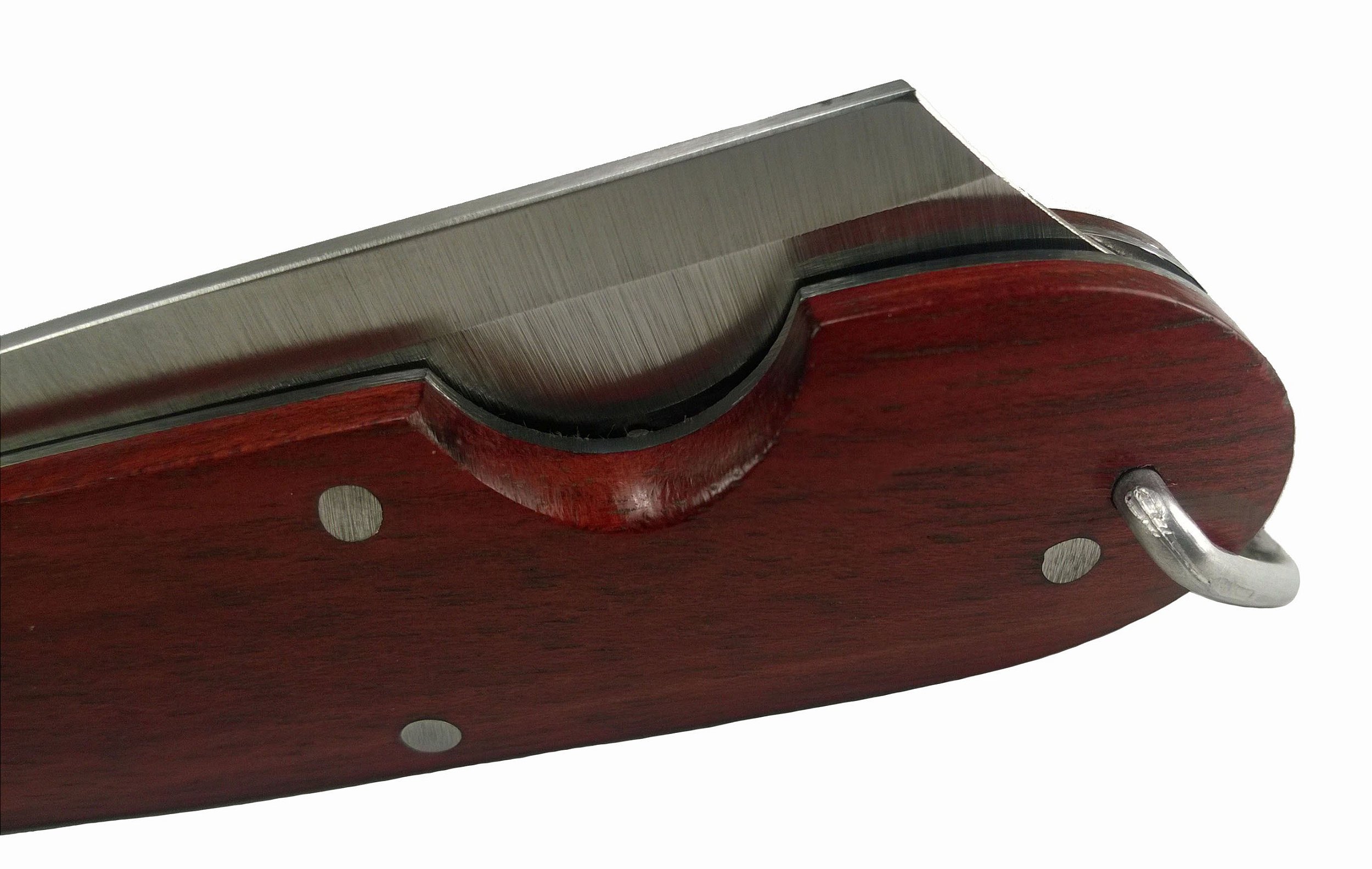 Canivete Zebu 607 Z1 Médio Inox Madeira Com Bainha De Couro - Canivete ...