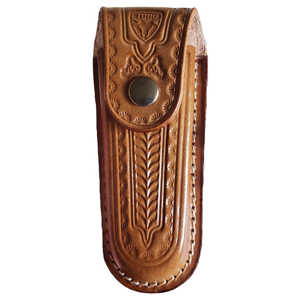 Canivete Zebu 638 Z2 Grande Inox Preto Com Bainha de Couro - Canivete ...