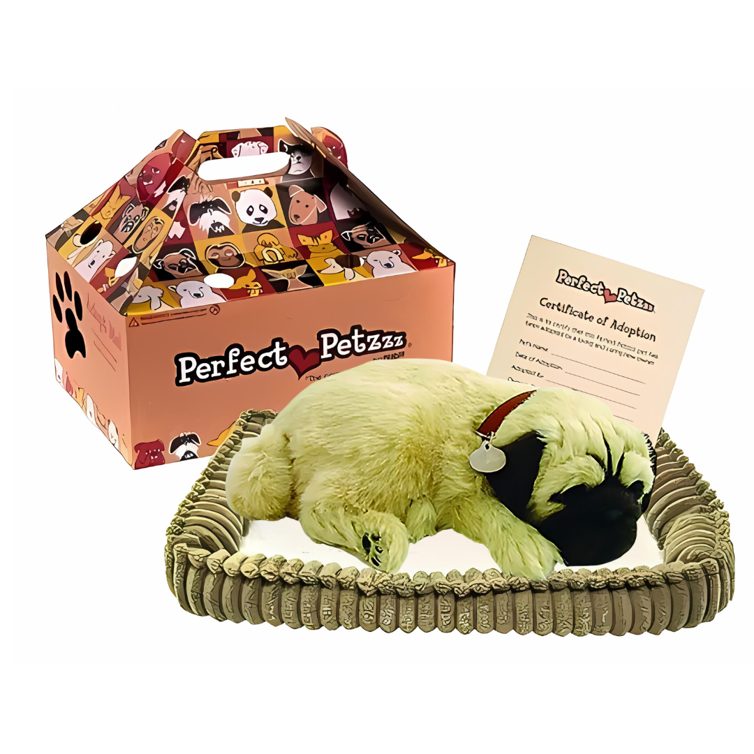 Cachorro de pelúcia que Respira - Pug - Perfect Petzz - Pronto Print ...