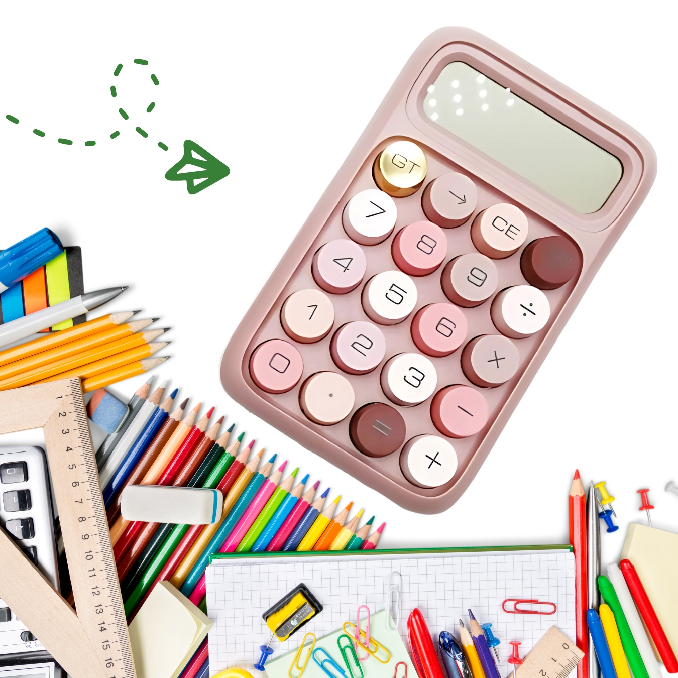 Calculadora Fofa Escolar escritório - Candy Colors - Pronto Print ...