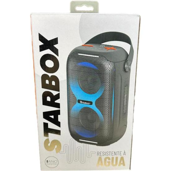 Caixa de Som Sumay Starbox 30w Preta - ShopB - 15 anos!