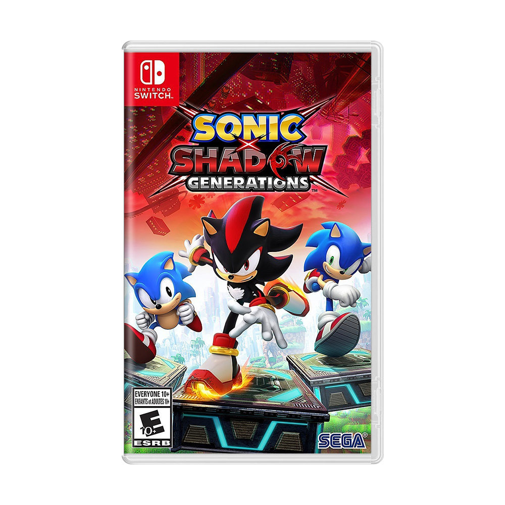 Jogo Sonic x Shadow Generations - Switch - ShopB - 14 anos! Jogo Sonic x Shadow Generations - Switch - ShopB - 14 anos!