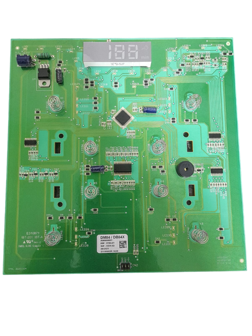 Placa Interface Refrigerador Electrolux DB84/DB84X/DM84 Bivolt Original ...