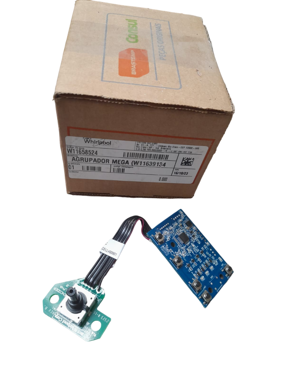 Placa Interface Lavadora Consul CWH15A Bivolt Original - Hc ...