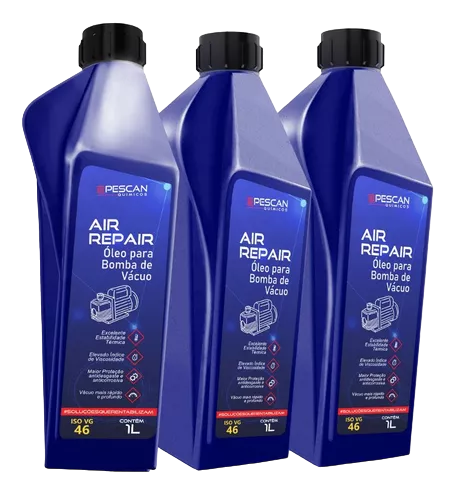 Oleo Para Bomba de Vacuo Air Repair Iso Vg46 1l - Hc Refrigeração Peças