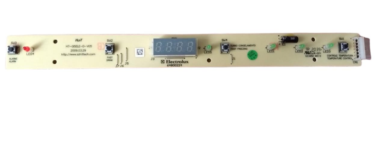 Placa Interface Refrigerador Electrolux DF43/DF46 Original - Hc ...