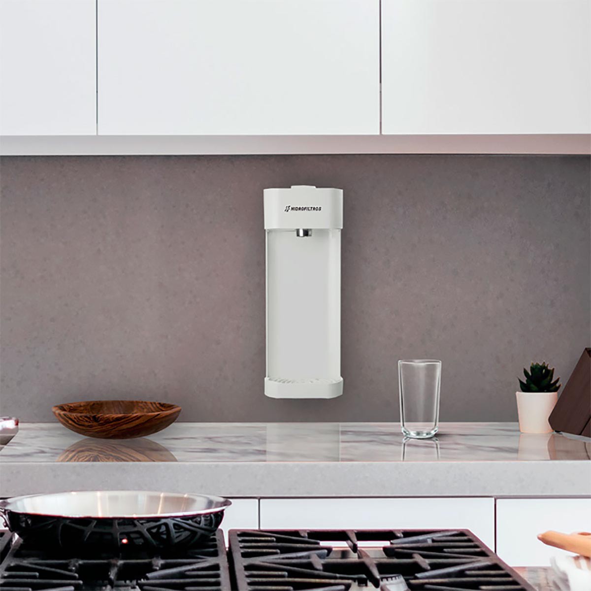 Purificador de Água fAcile C7 Branco - PiscinaOnline.com.br