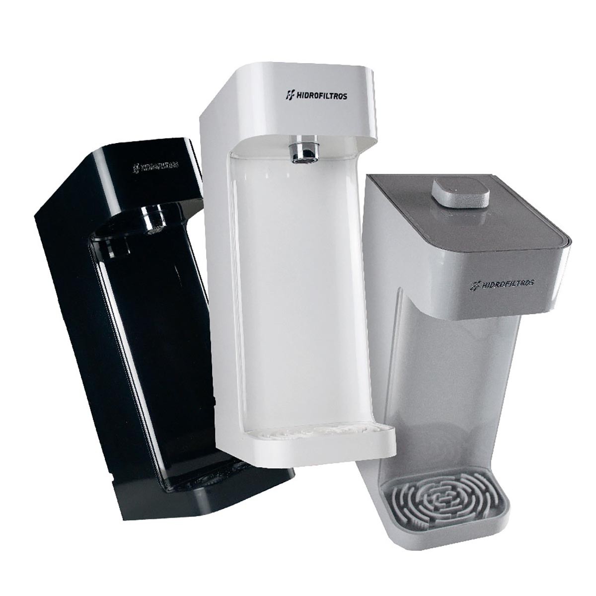 Purificador de Água fAcile C7 Cinza - PiscinaOnline.com.br