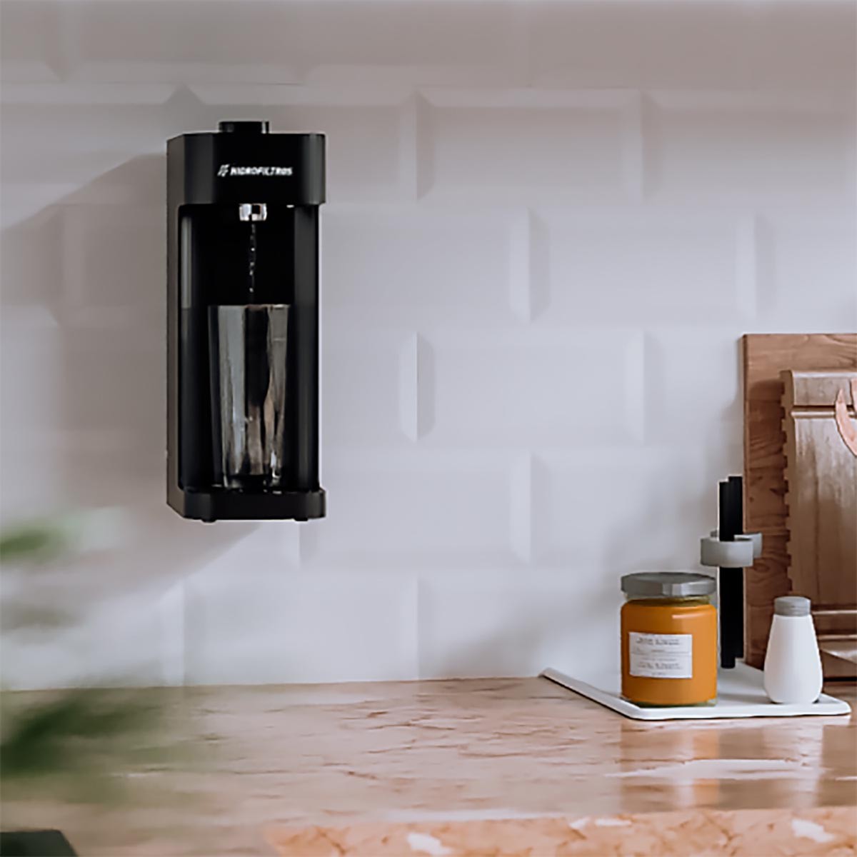 Purificador de Água fAcile C7 Preto - PiscinaOnline.com.br