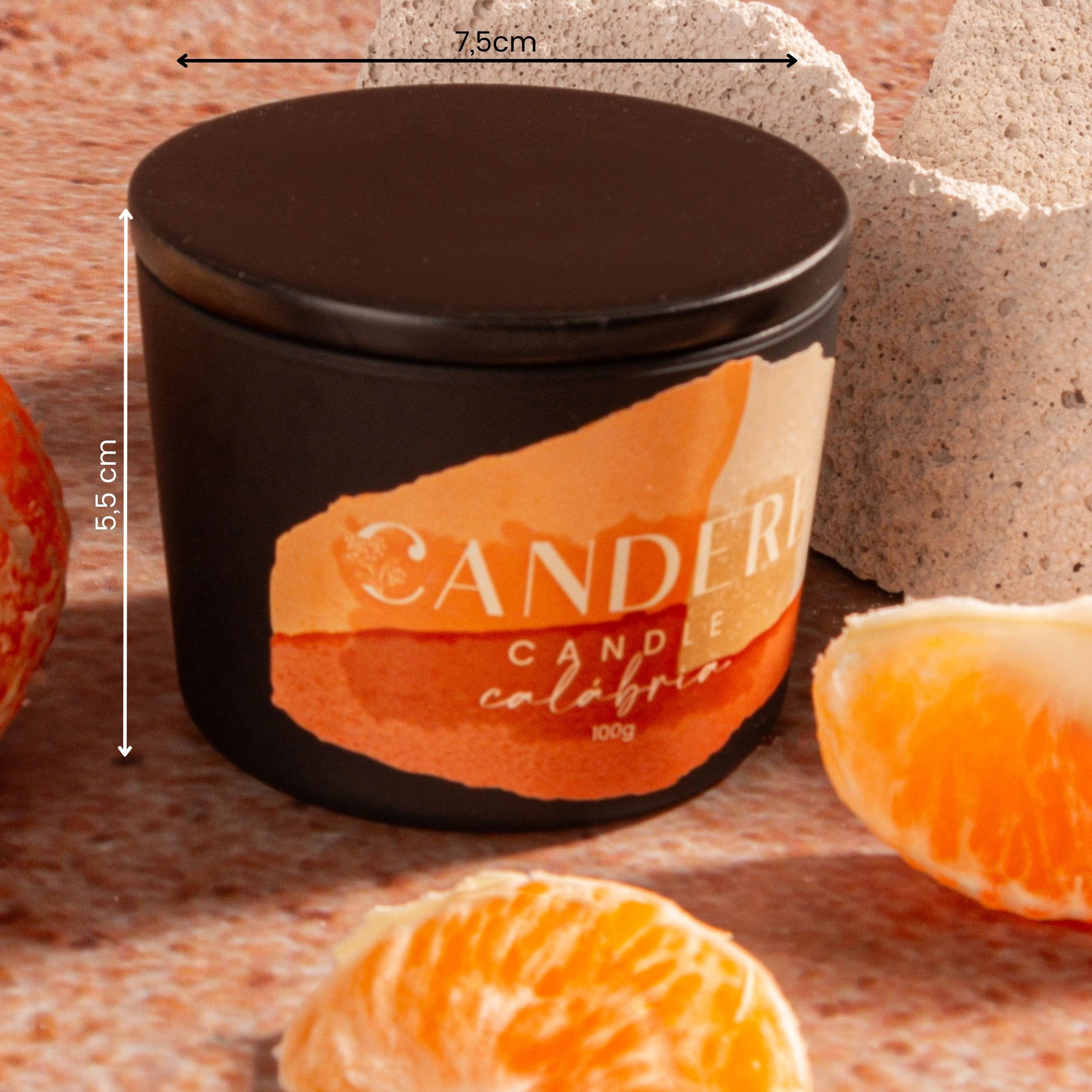 Vela aromática Calábrica - Linha Italy - 100 e 200 g - Candere Candle
