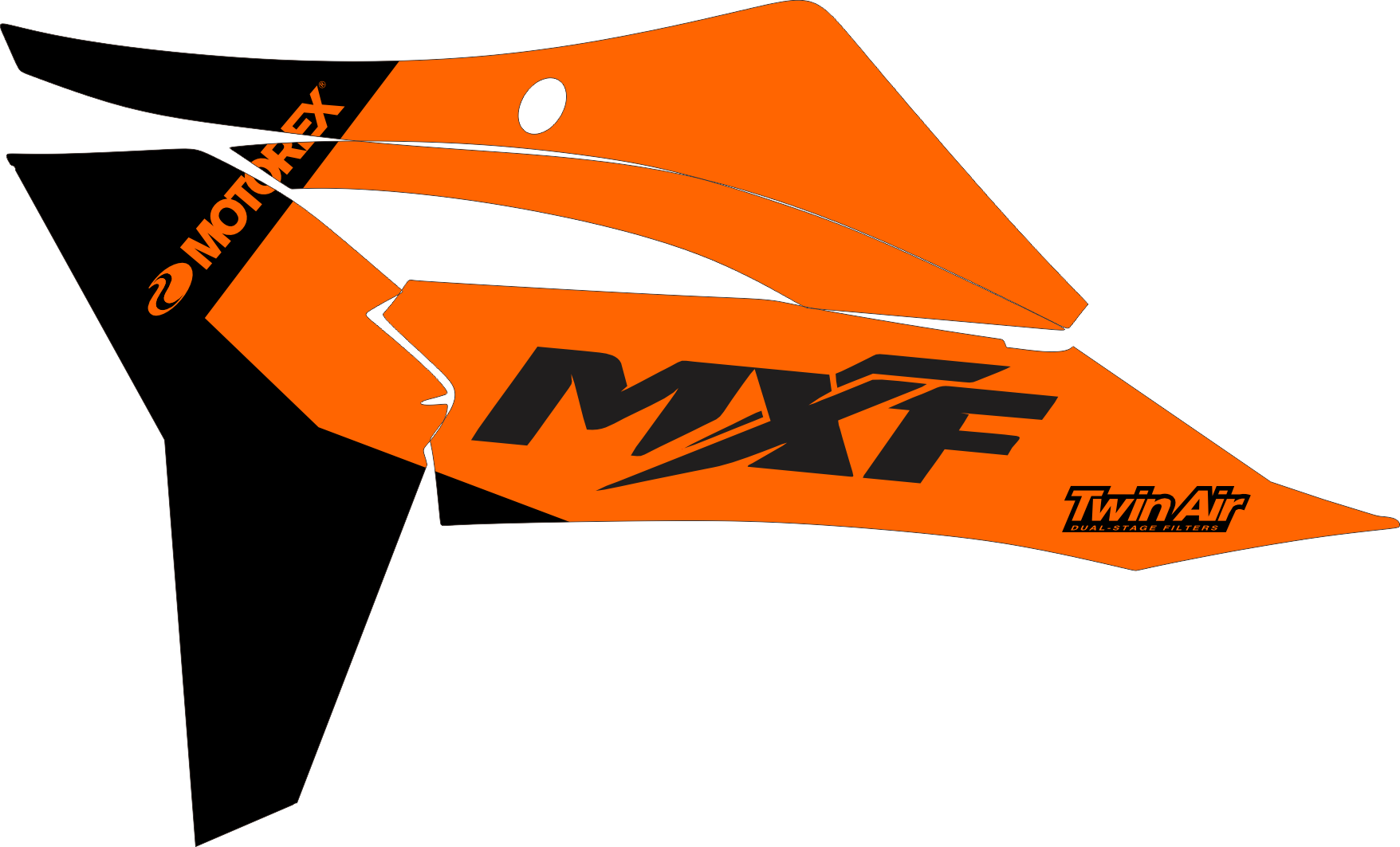 KIT ADESIVOS GRAFICOS MXF 300 RXS 21 A 23 MOTOCROSS - Print Gráficos