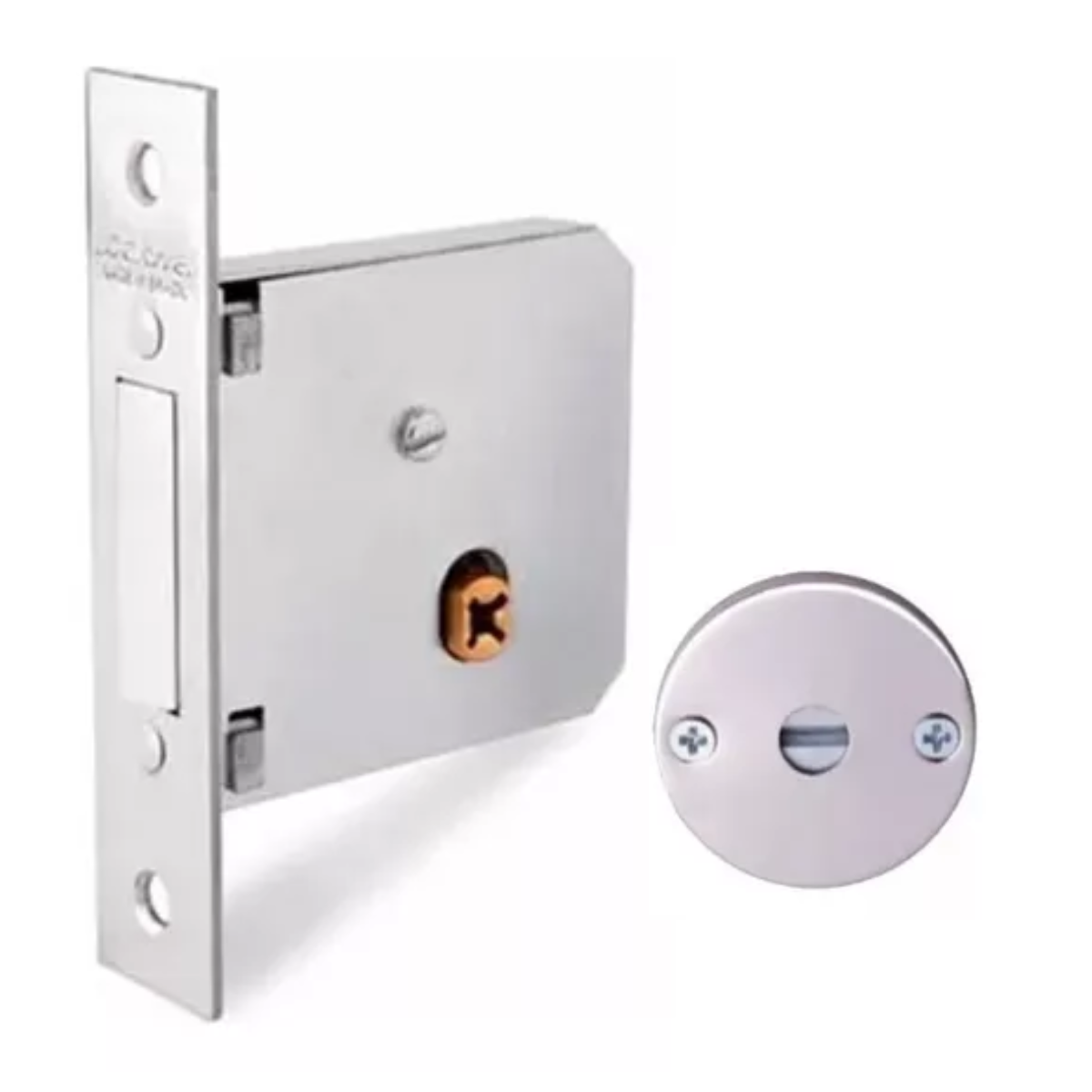 FECHADURA LOCKWELL 911 TETRA (SIMPLES) CROMADA - MEGAFER