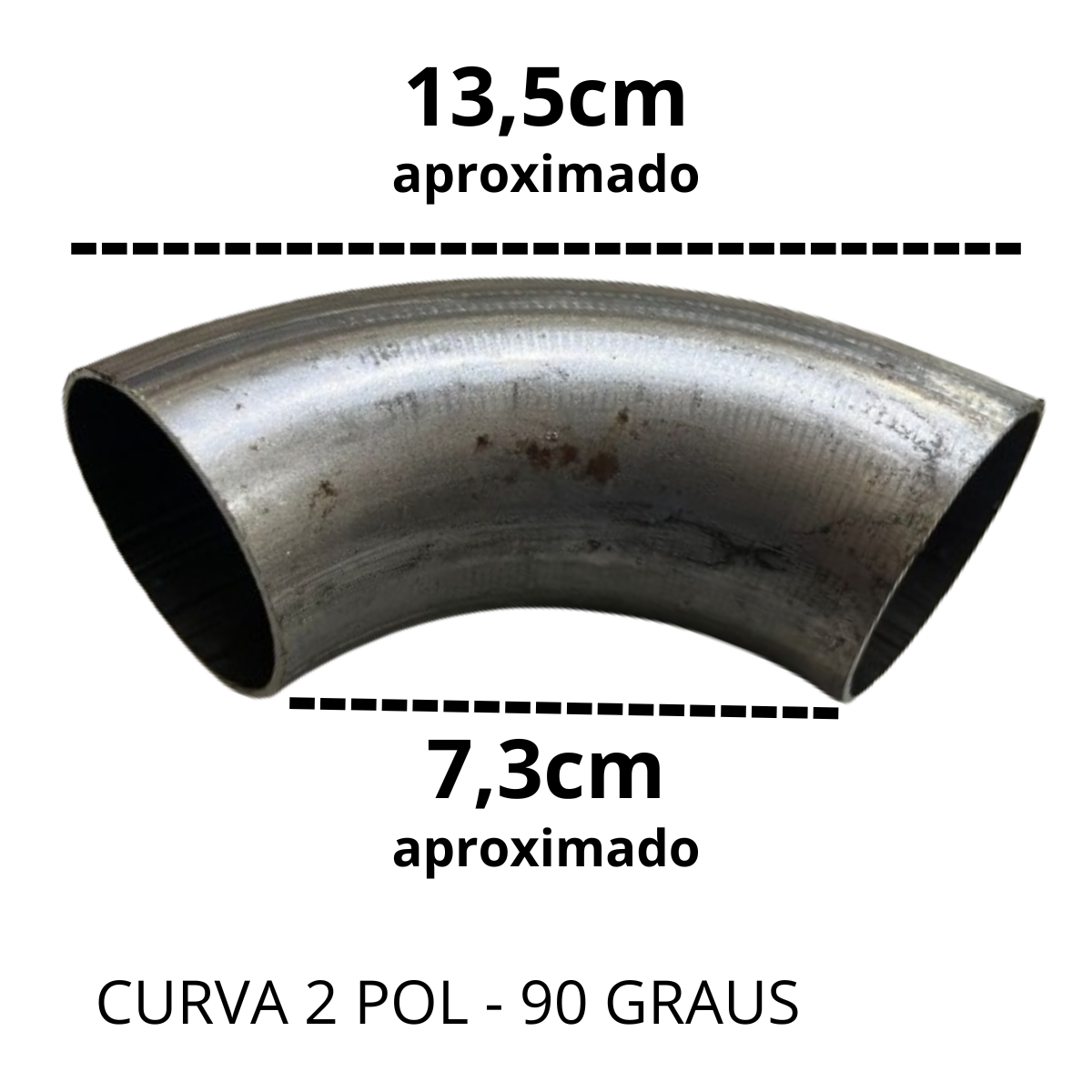 Curva 2" 90 graus - MEGAFER