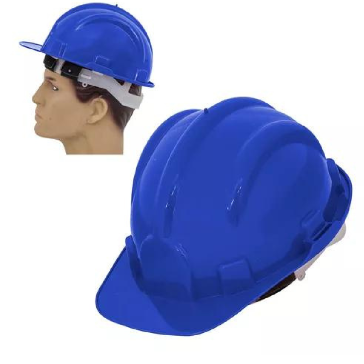 Capacete de segurança azul deltaplus - MEGAFER