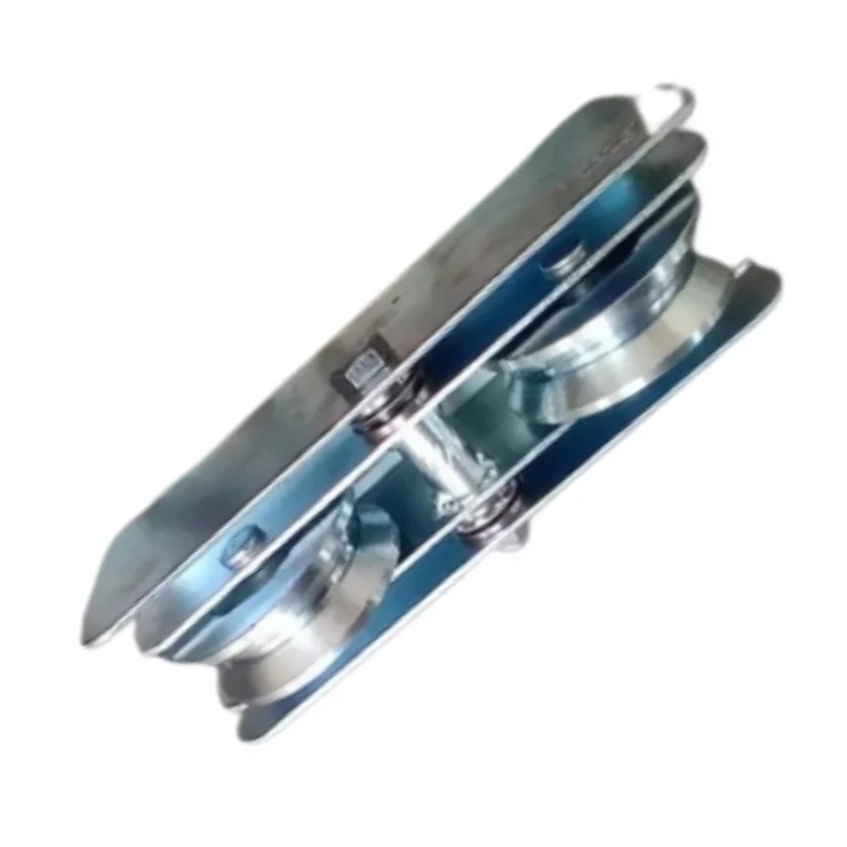 CONJUNTO ROLDANA TRUCK DUPLA 3 POLEGADAS CANAL V - CANTONEIRA - MEGAFER