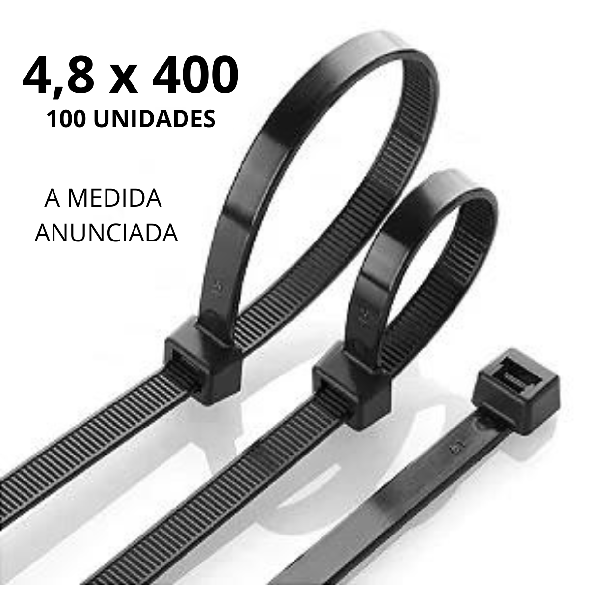 Abraçadeira de nylon , tie-rap, enforca gato , prisilha - MEGAFER