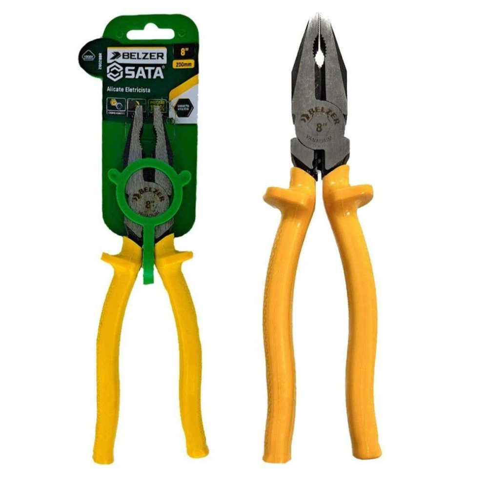 Alicate universal 8" belzer eletricista - MEGAFER