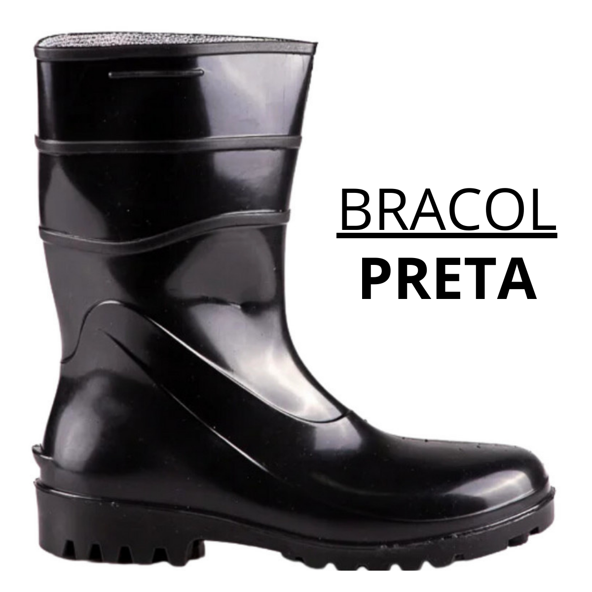Bota bracol pvc cano curto n:40 - MEGAFER