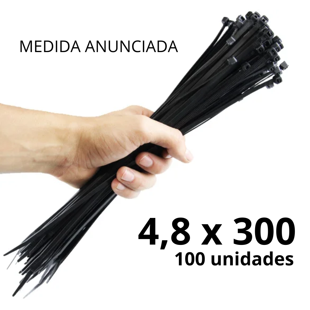Abraçadeira de nylon , prisilha , tie-rap , prisilha - MEGAFER