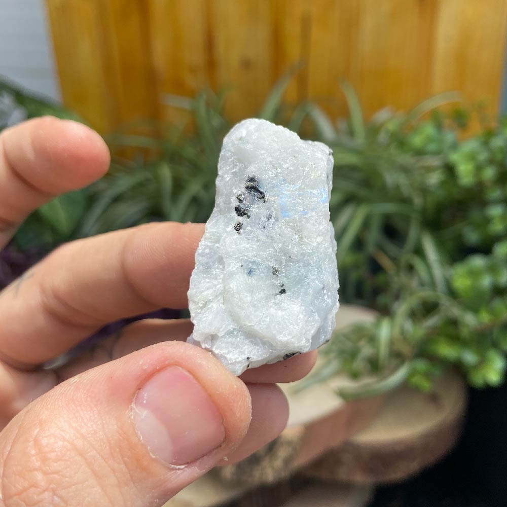 Pedra da Lua Verdadeira - Cristal 100% Natural - Espiritualidade - AdonaiOm