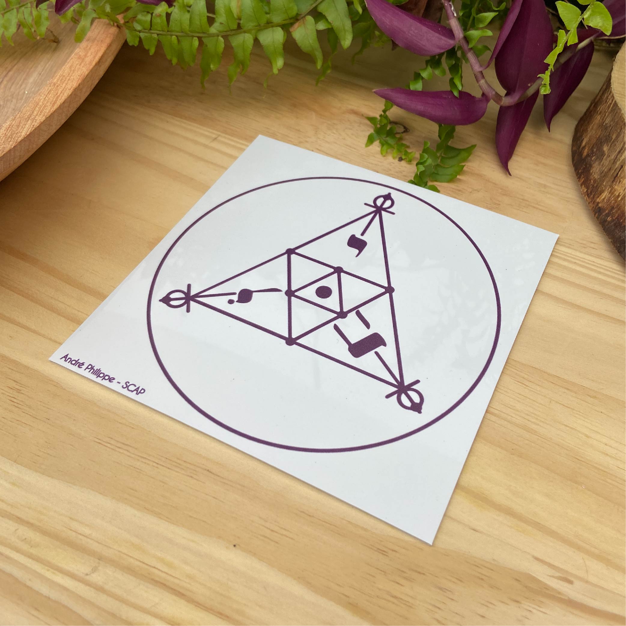 Placa Radiônica - André Philippe SCAP - AdonaiOm