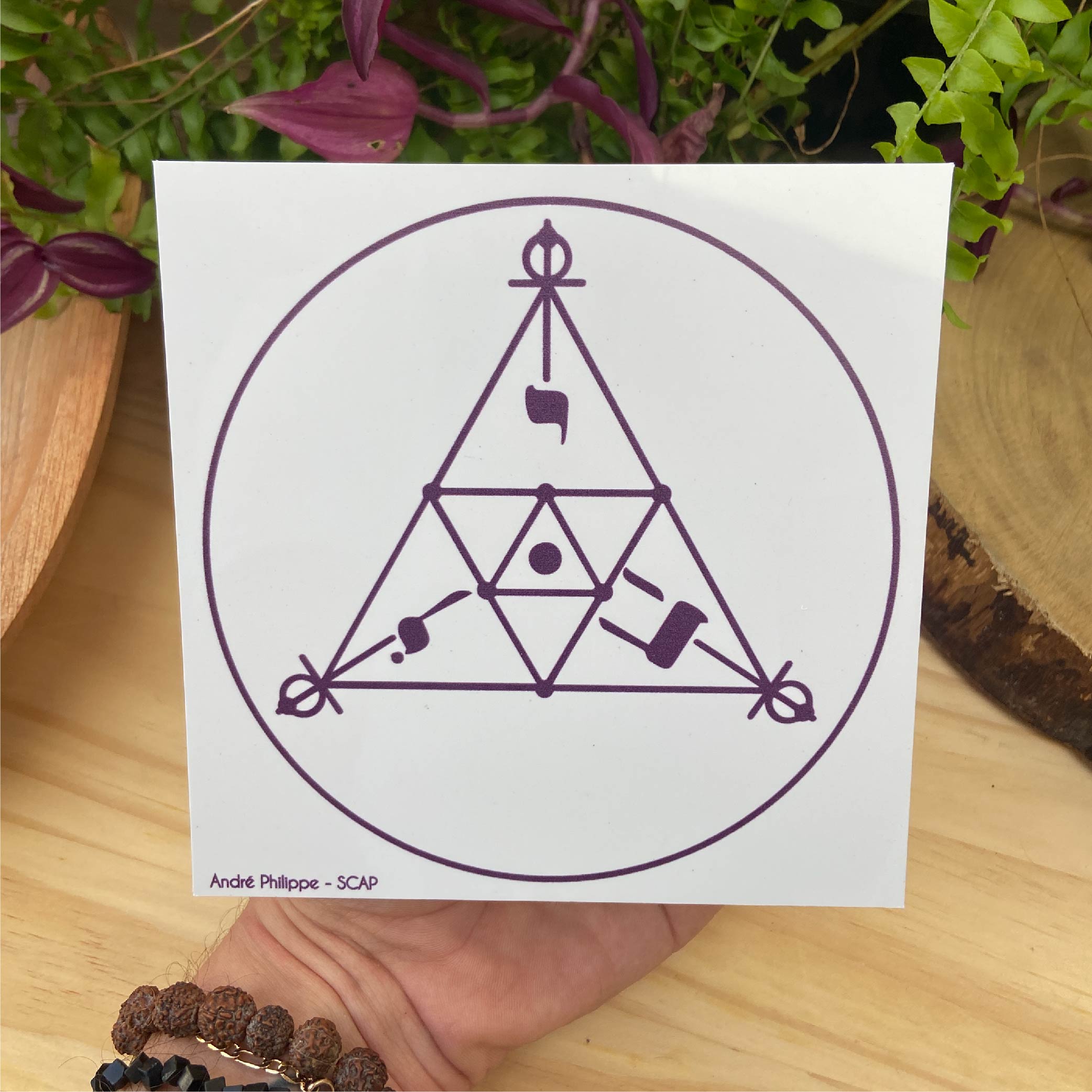 Placa Radiônica - André Philippe SCAP - AdonaiOm