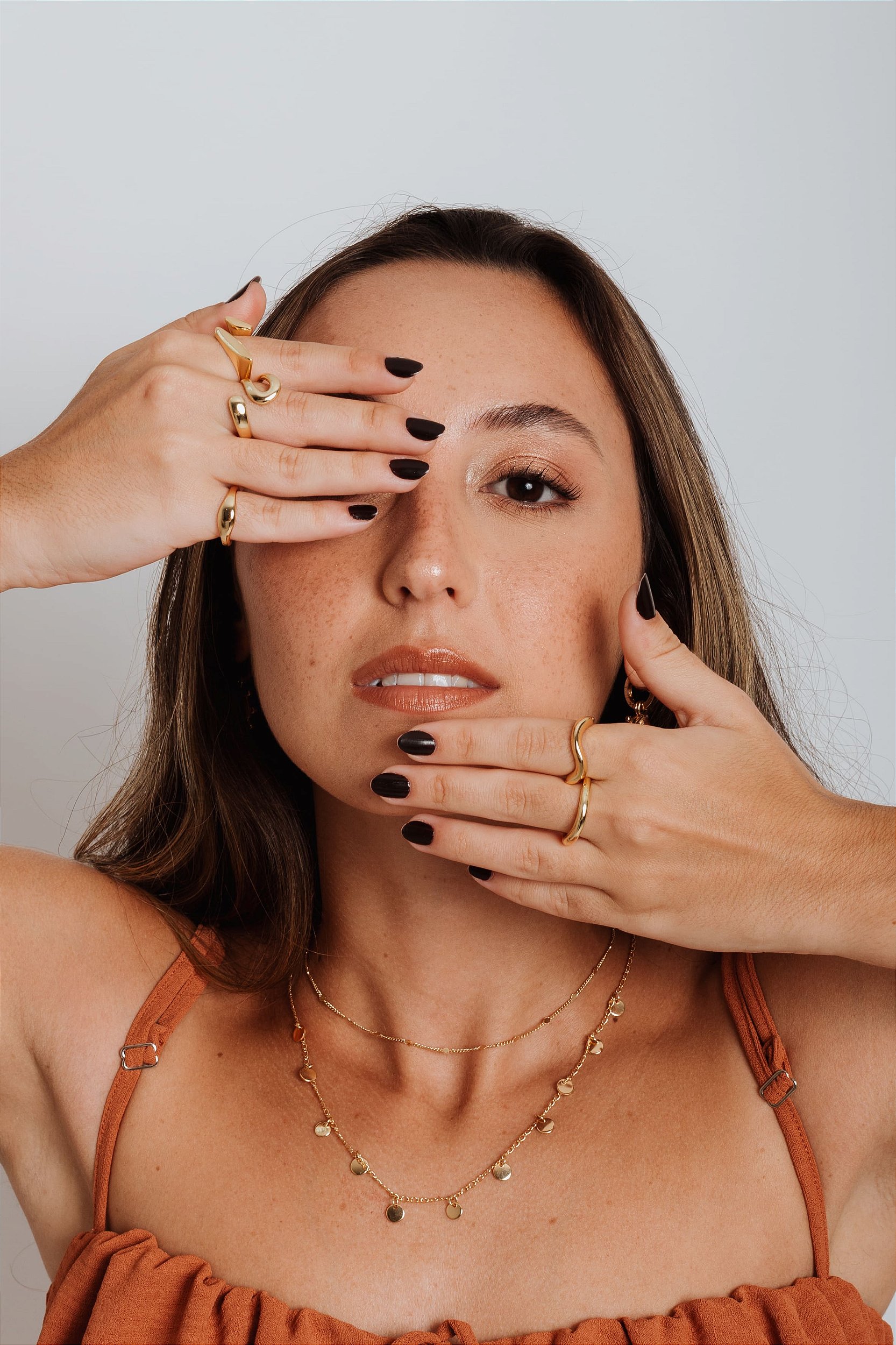 Anel Basic - Dourado - By Myself Acessórios