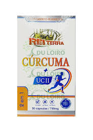 Cúrcuma + UCII 30 caps 750mg - Viva Plus - Saúde para viver mais!