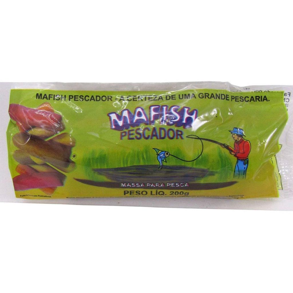 MAFISH Fedidinha 200g - Sabores - massa para pesca - Biteron Pesca