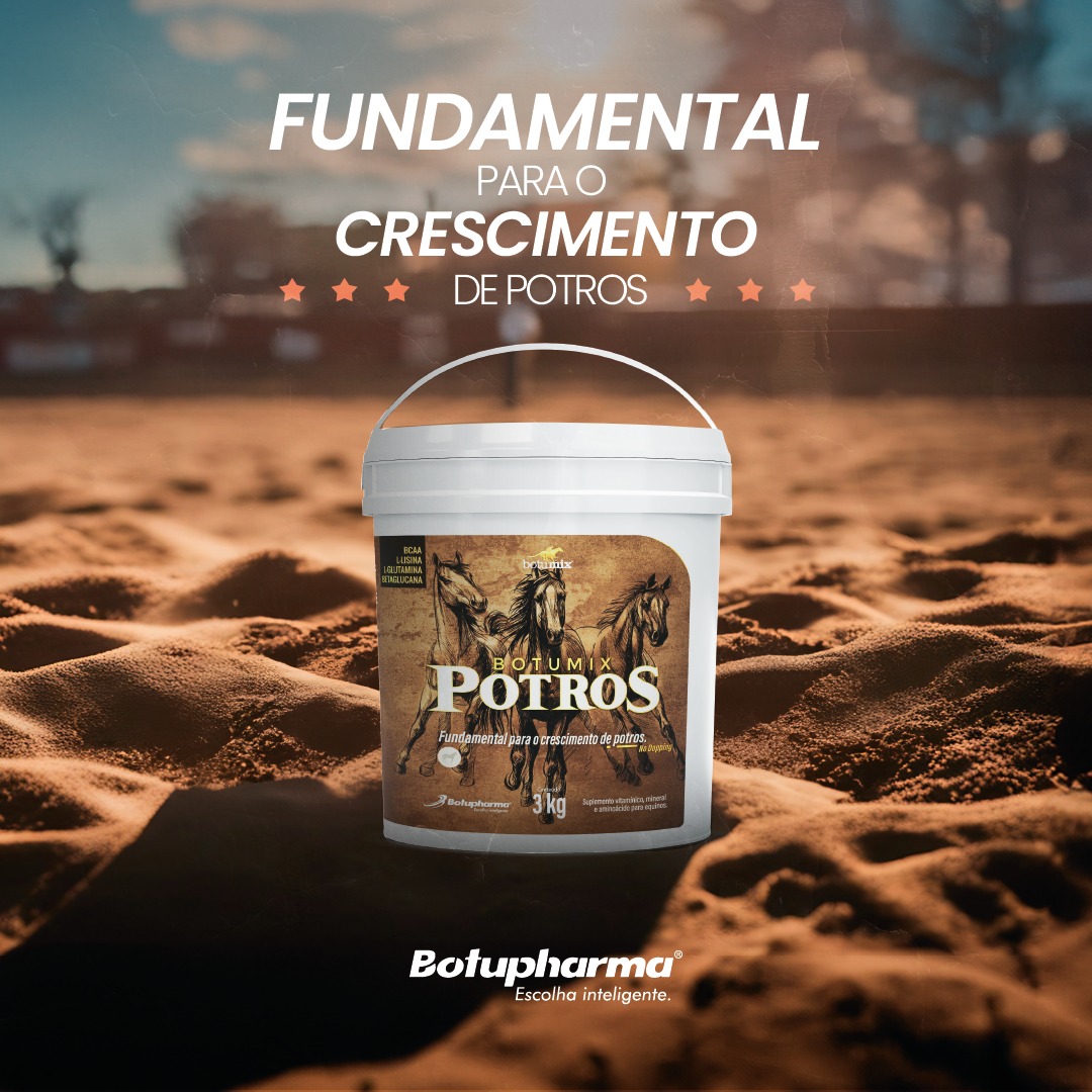 Botumix Potros Pó 10 Kg - Botupharma - KV Medical Produtos Hospitalares e Veterinários