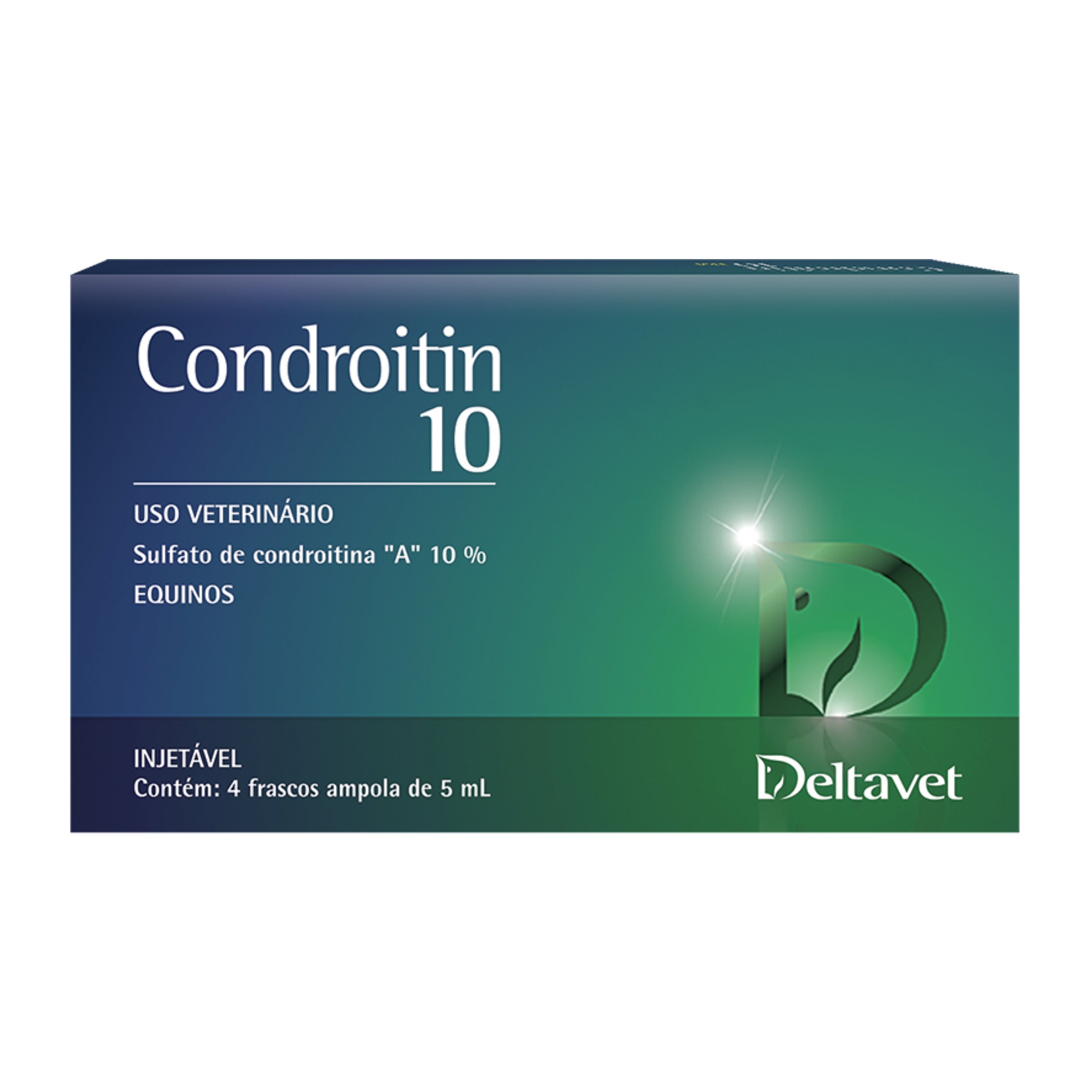Condroitin 10% caixa c/ 4 Frascos de 5mL - Deltavet - KV Medical ...