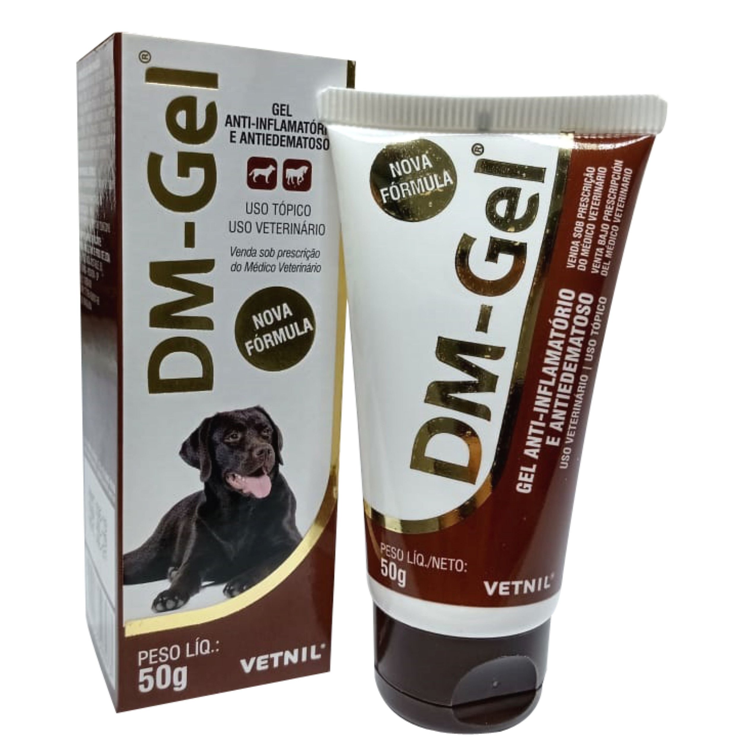 Dm Gel Bisnaga 50 Gr - Vetnil - KV Medical Produtos Hospitalares e ...
