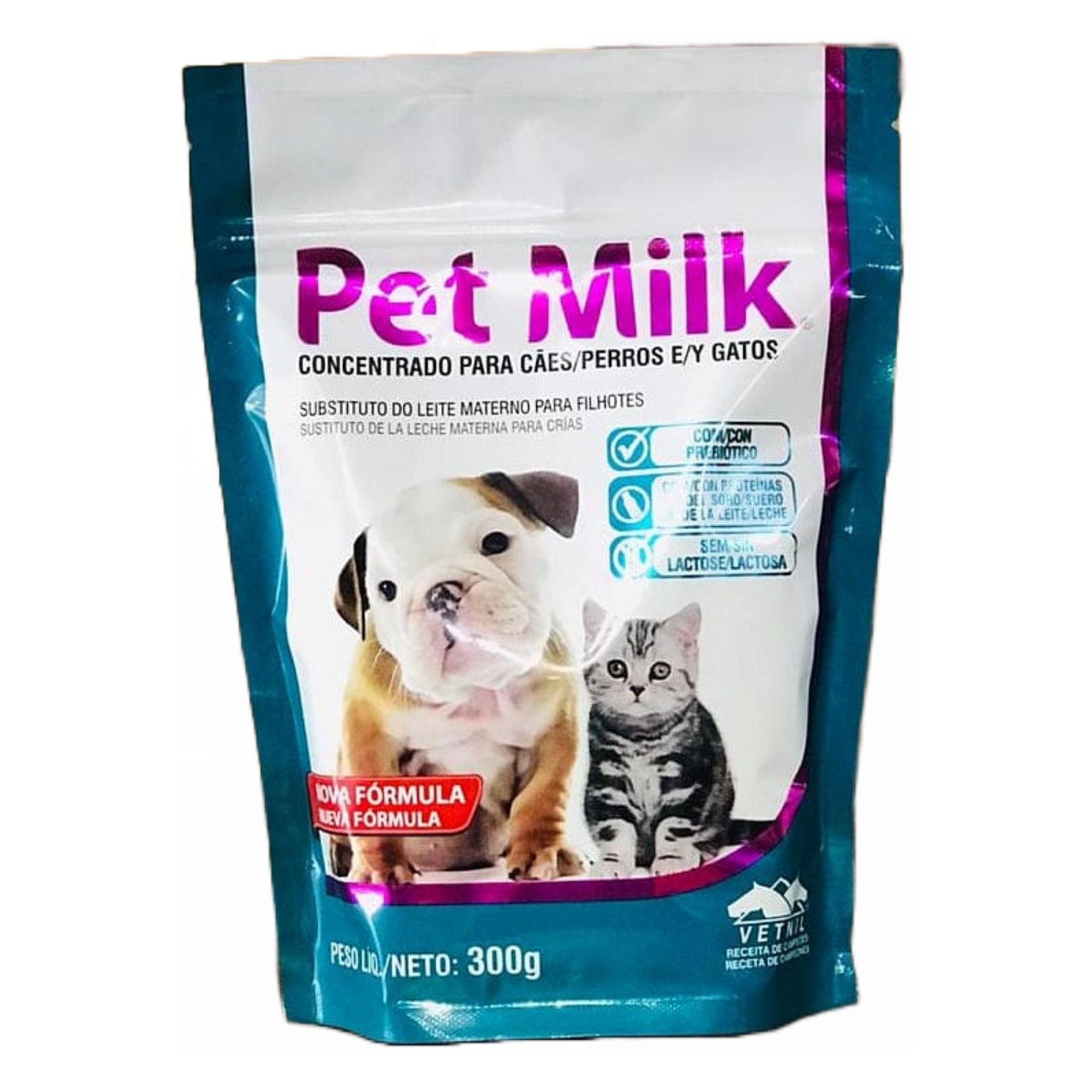 Pet Milk 300 Gr - Vetnil - KV Medical Produtos Hospitalares e Veterinários
