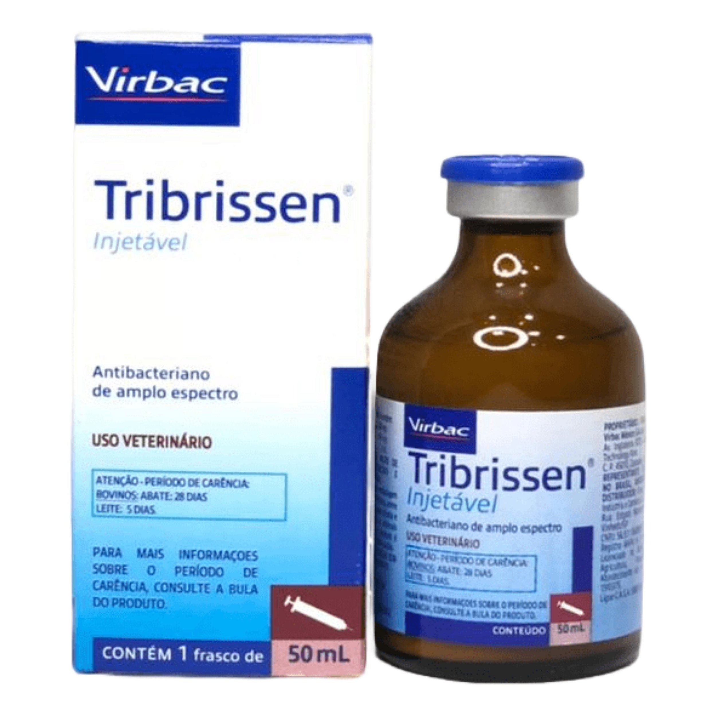 Tribrissen 50 mL - Virbac - KV Medical Produtos Hospitalares e Veterinários