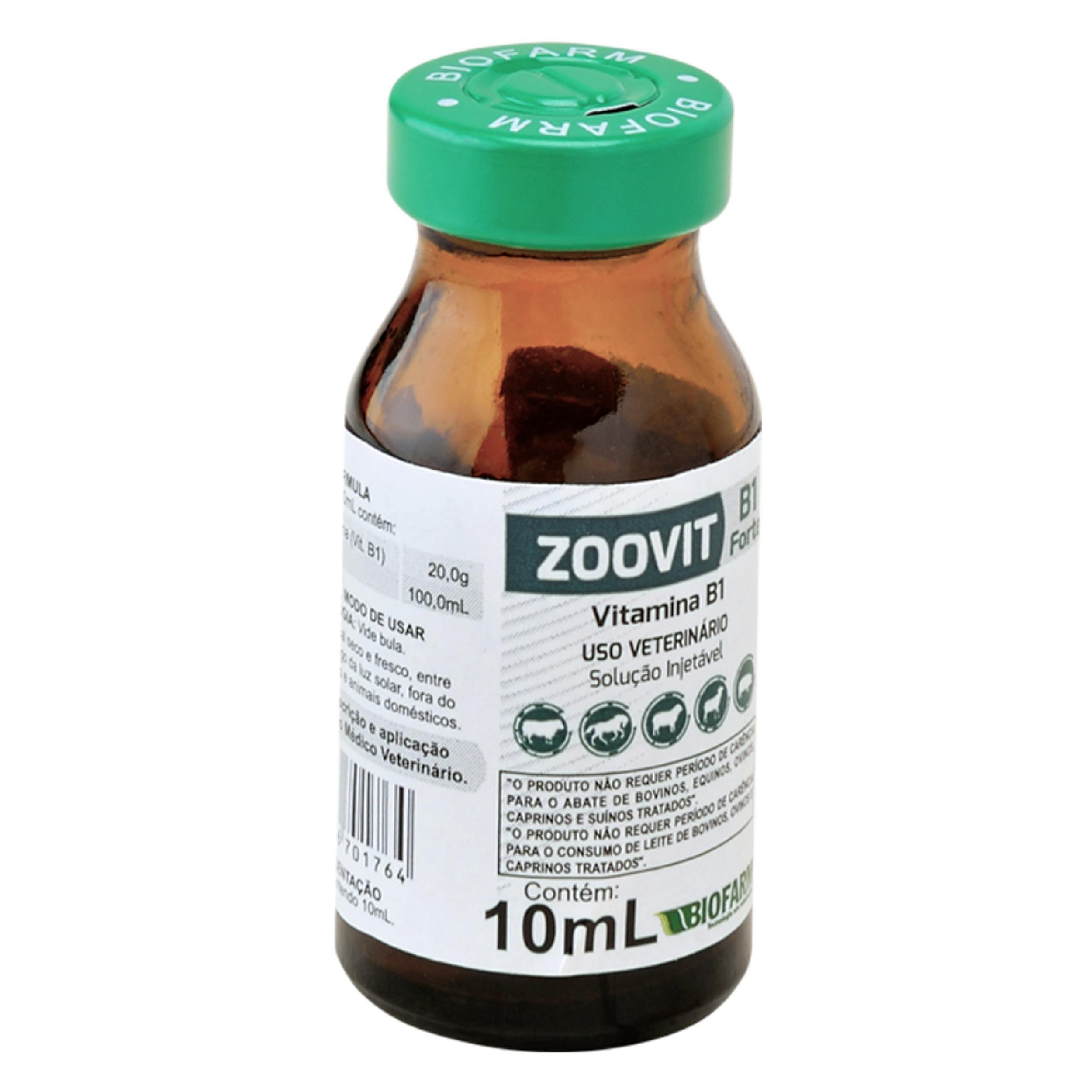 Zoovit B1 Forte 10 mL - Biofarm - KV Medical Produtos Hospitalares e ...