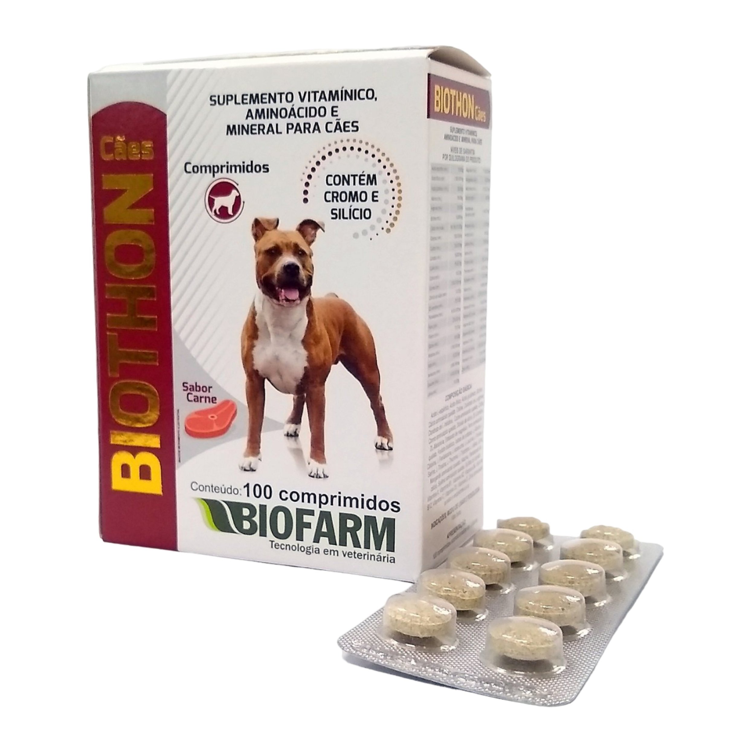 Biothon 100 Comprimidos - Biofarm - KV Medical Produtos Hospitalares e ...