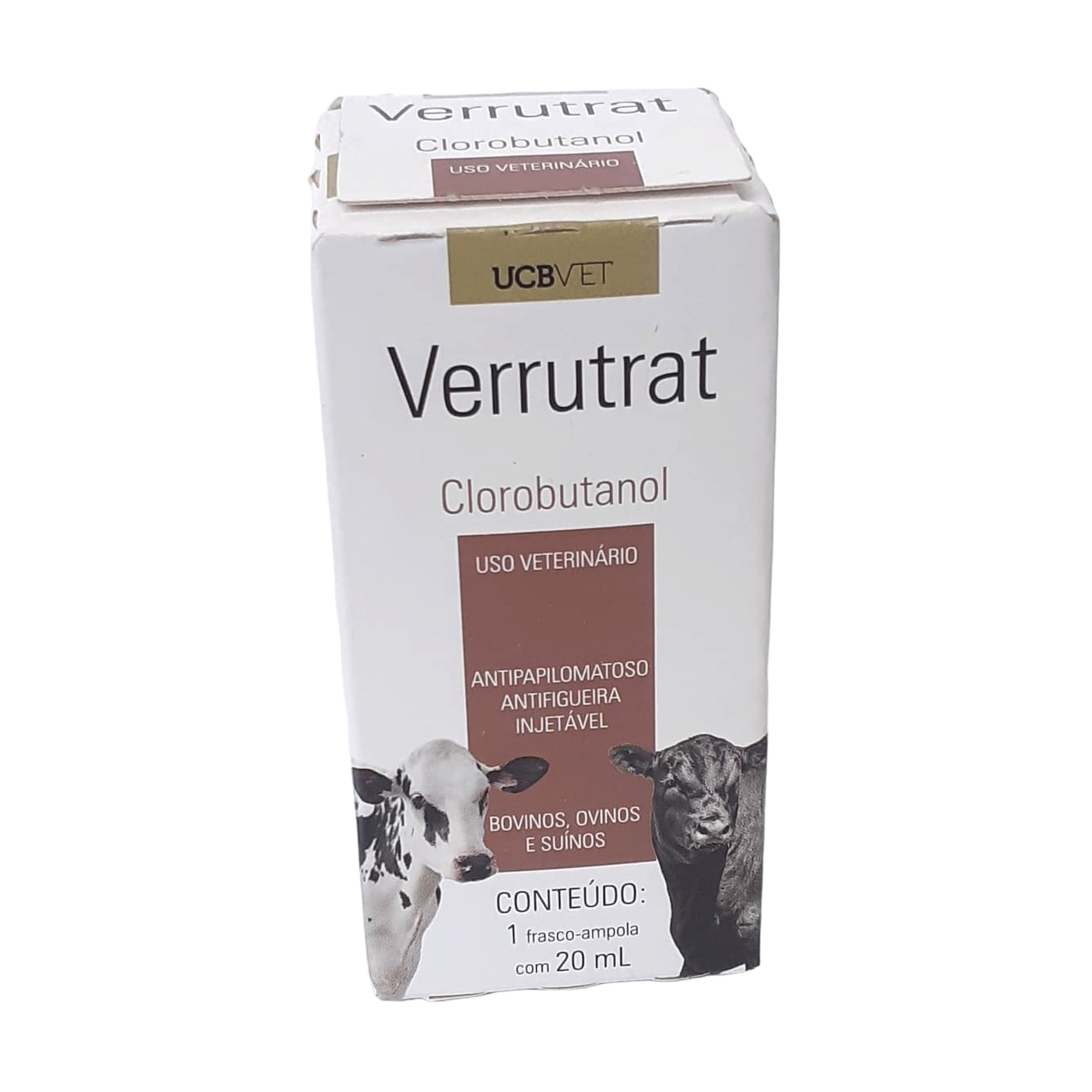 Verrutrat 20 mL - UCBVet - KV Medical Produtos Hospitalares e Veterinários