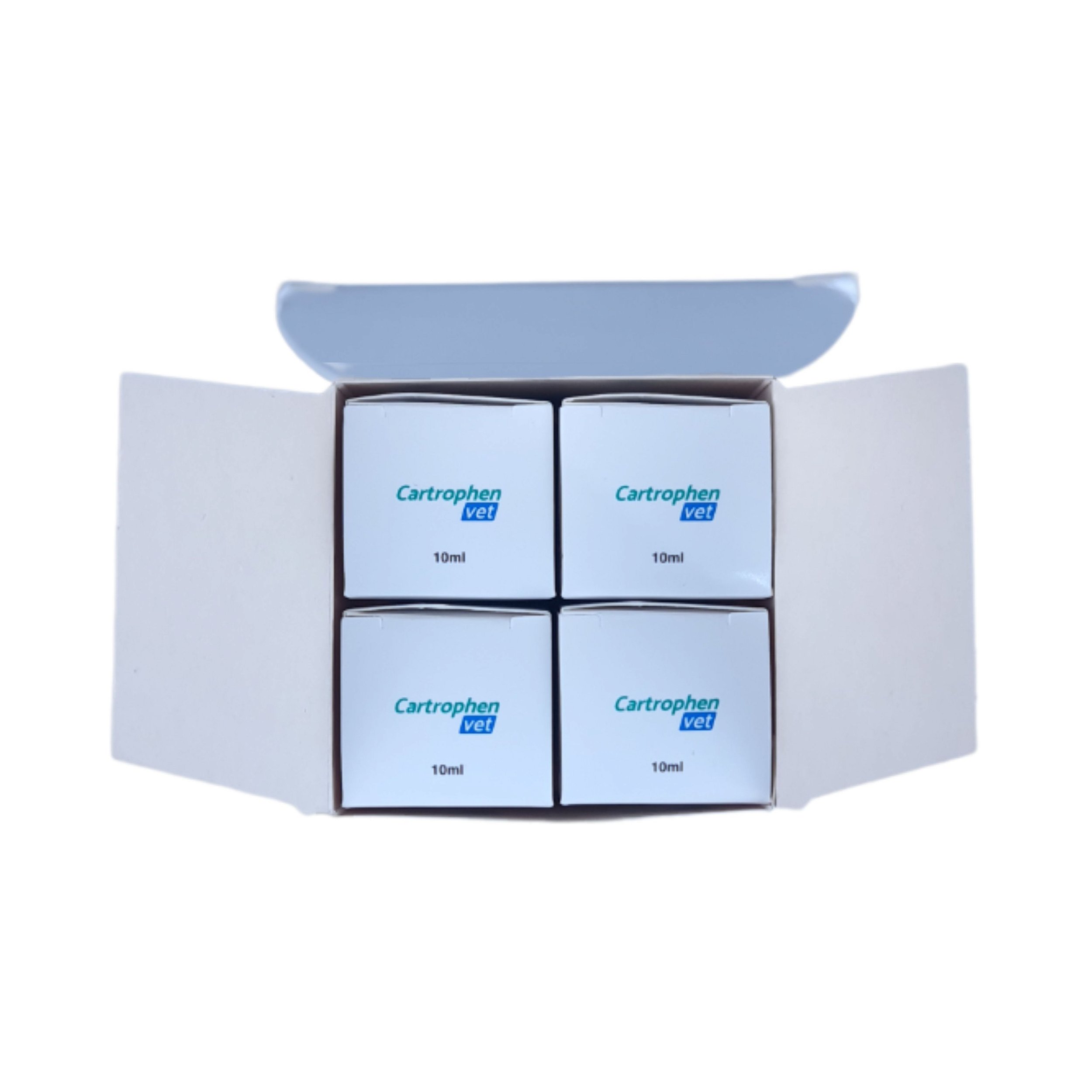 Cartrophen Vet 10% 10 mL Caixa Com 4 Frascos - Biopharm Austrália - KV ...