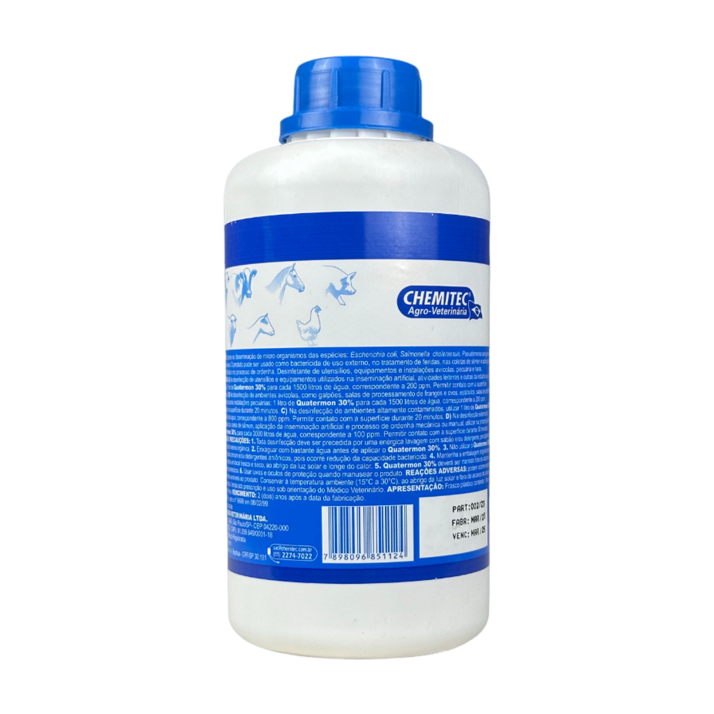 Quatermon 30% 1 Lt - Chemitec - KV Medical Produtos Hospitalares e ...