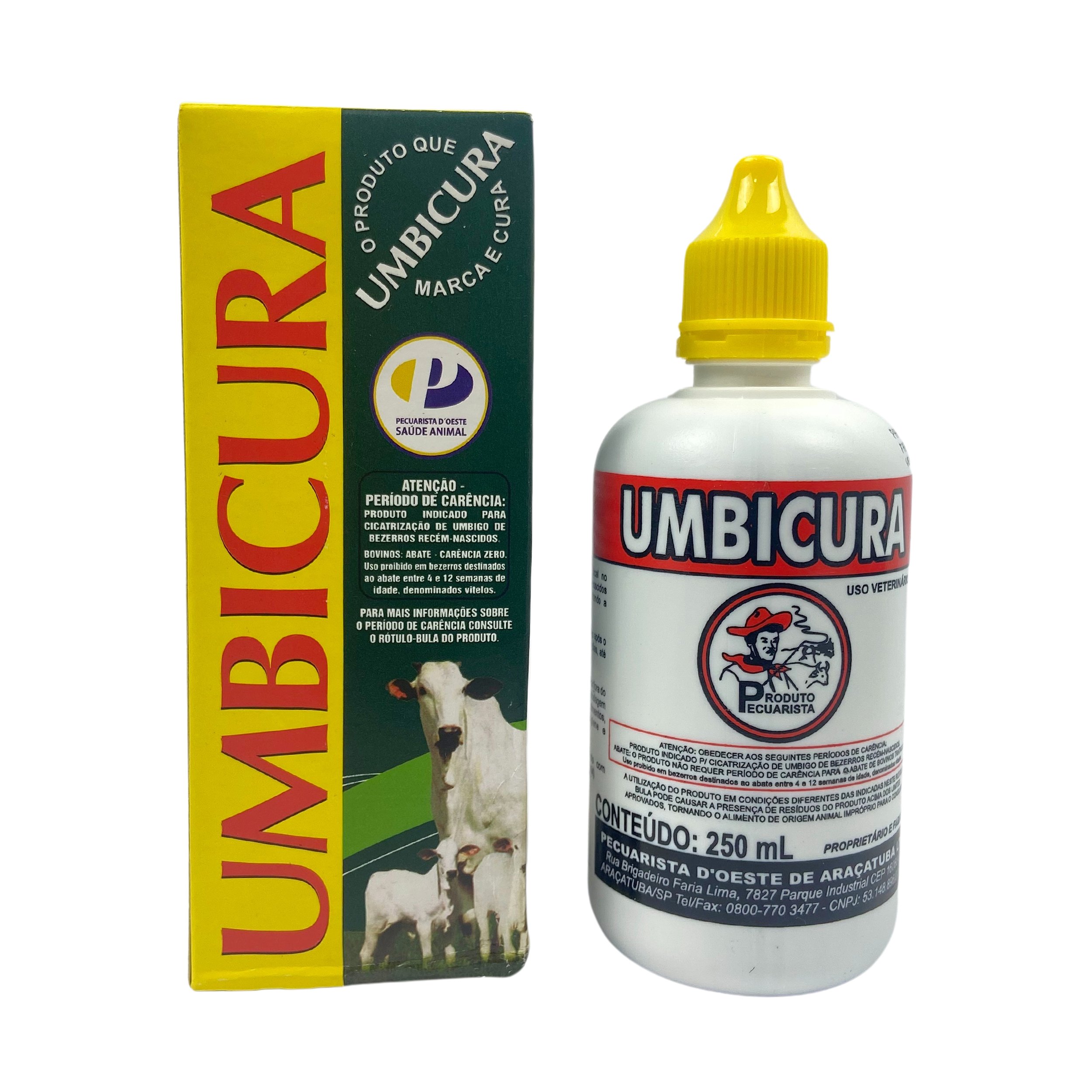 Umbicura 250 mL - Pecuarista - KV Medical Produtos Hospitalares e ...