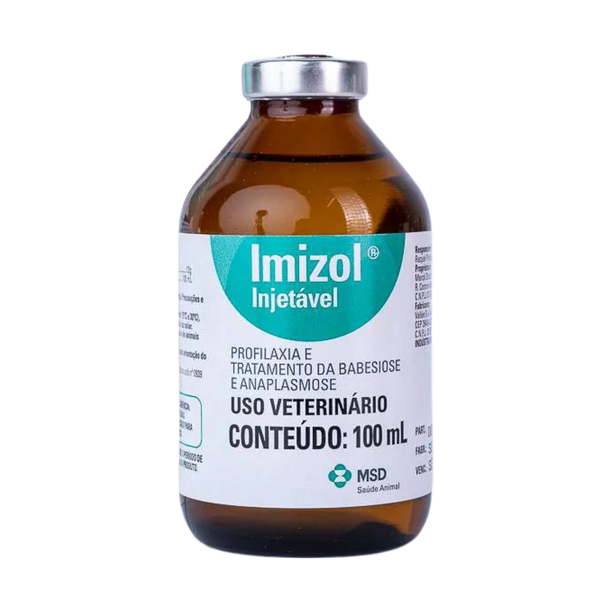 Imizol Injetável 100 mL - MSD - KV Medical Produtos Hospitalares e Veterinários