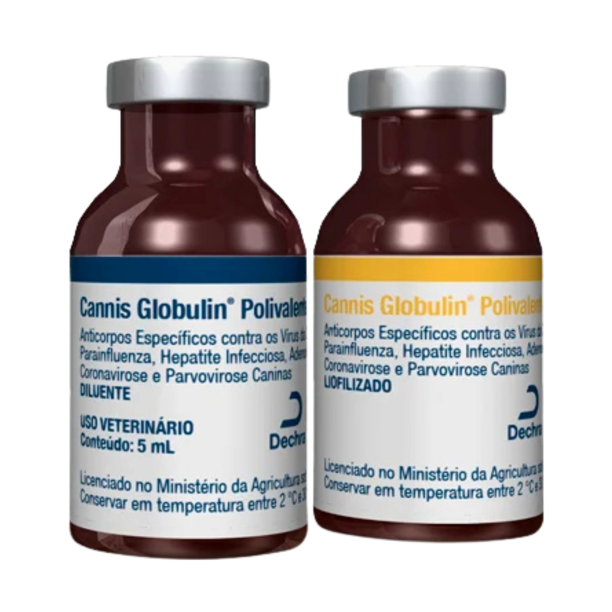 Cannis Globulin Polivalente - Dechra - KV Medical Produtos Hospitalares ...