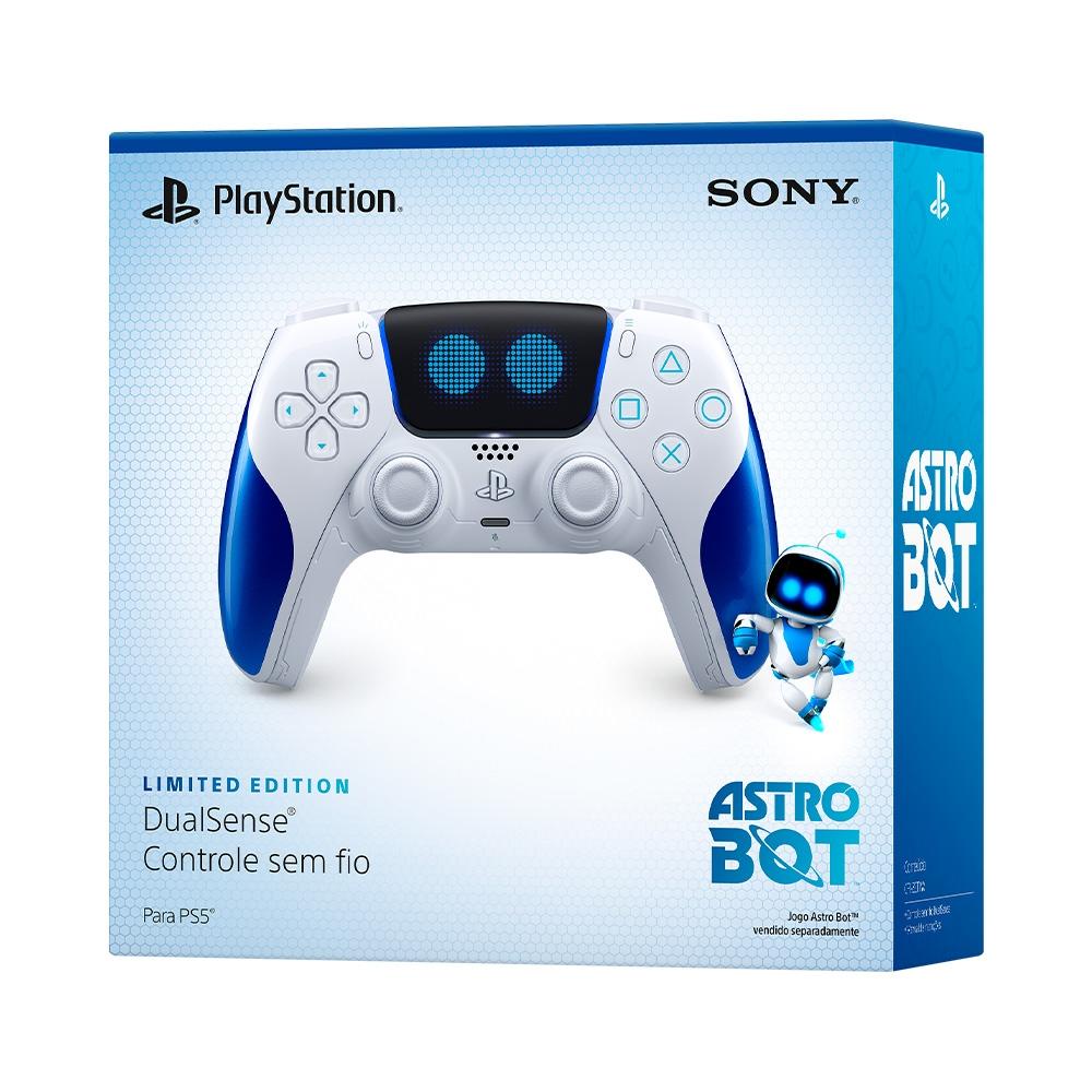 Controle Dualsense Astro Bot PS5, Sem Fio, Edição Limitada - Sony ... Controle Dualsense Astro Bot PS5, Sem Fio, Edição Limitada - Sony ...