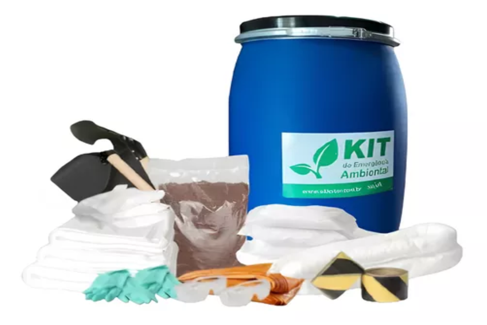 Kit Ambiental Linha Verde Líquidos Agressivos Bombona 30L - Original EPI