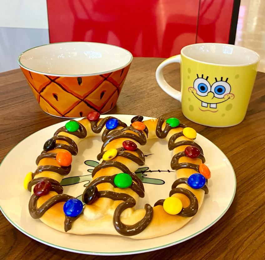 KIT ALIMENTAÇÃO BOB ESPONJA - Um pedacinho da Disney