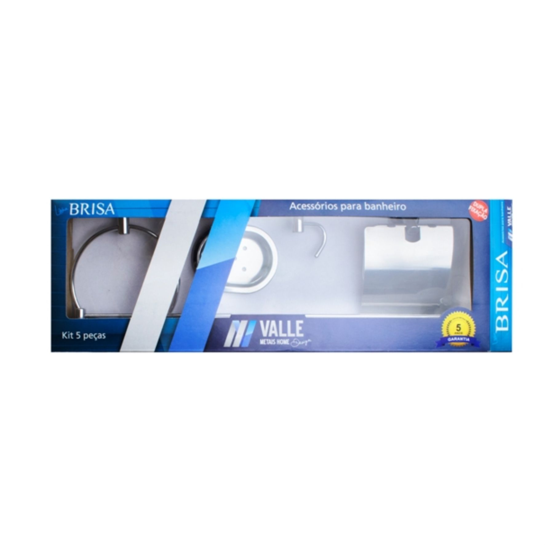 Kit Brisa 05 Pcs Br001 Valle Metais - Portela21 Ferragens