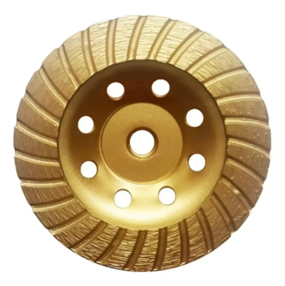 Rebolo Diamantado Concreto P/Esmerilhadeira 115mm Turbo Fertak ...